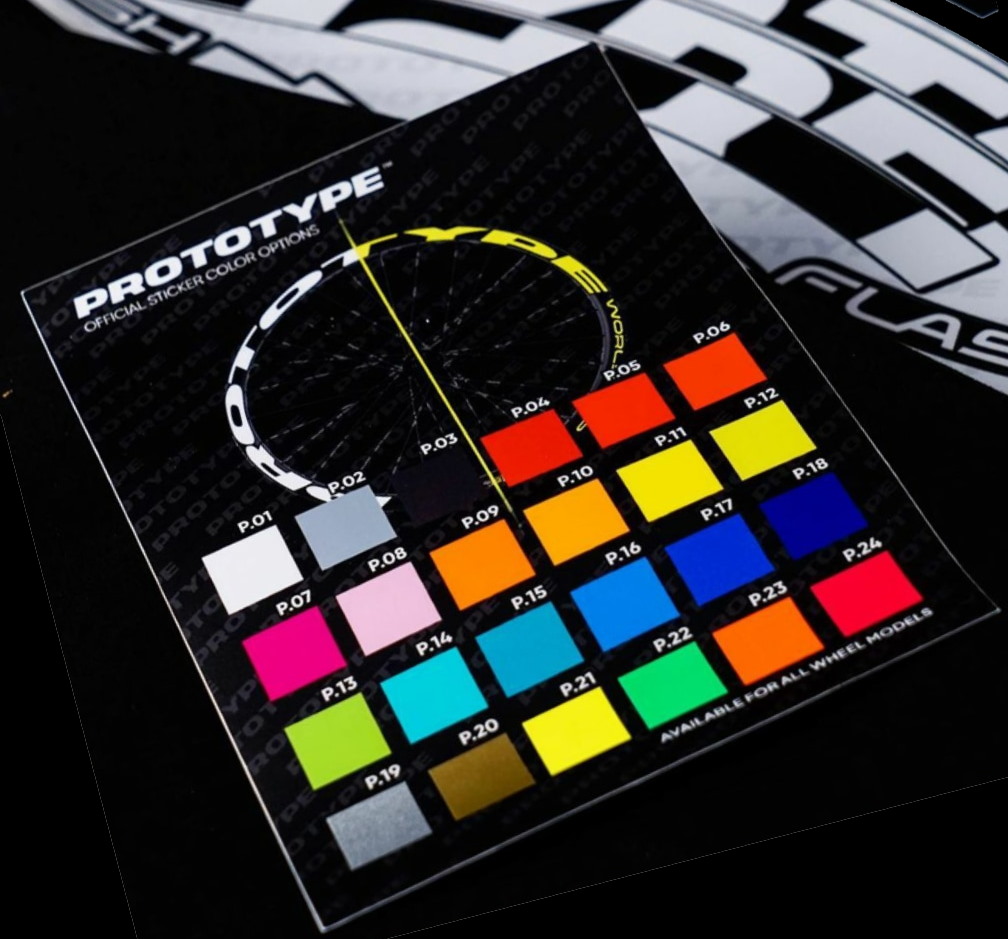 Wheel Sticker kit - PROTOTYPE